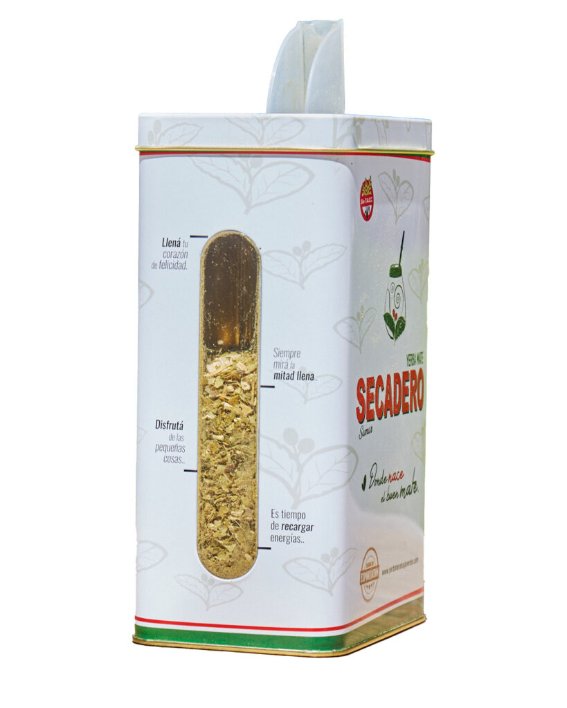 Lata Secadero 1 - Yerbatera Hoja Verde